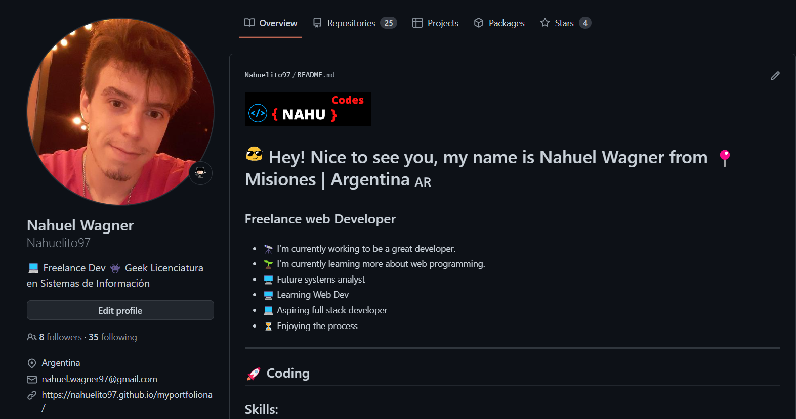 { Nahuel | Portfolio }